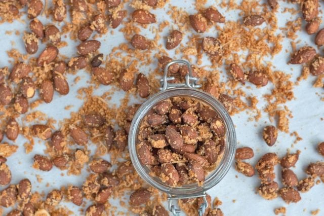 Roasted Coconut Almonds | FIXED on FRESH Healthy Snacks
