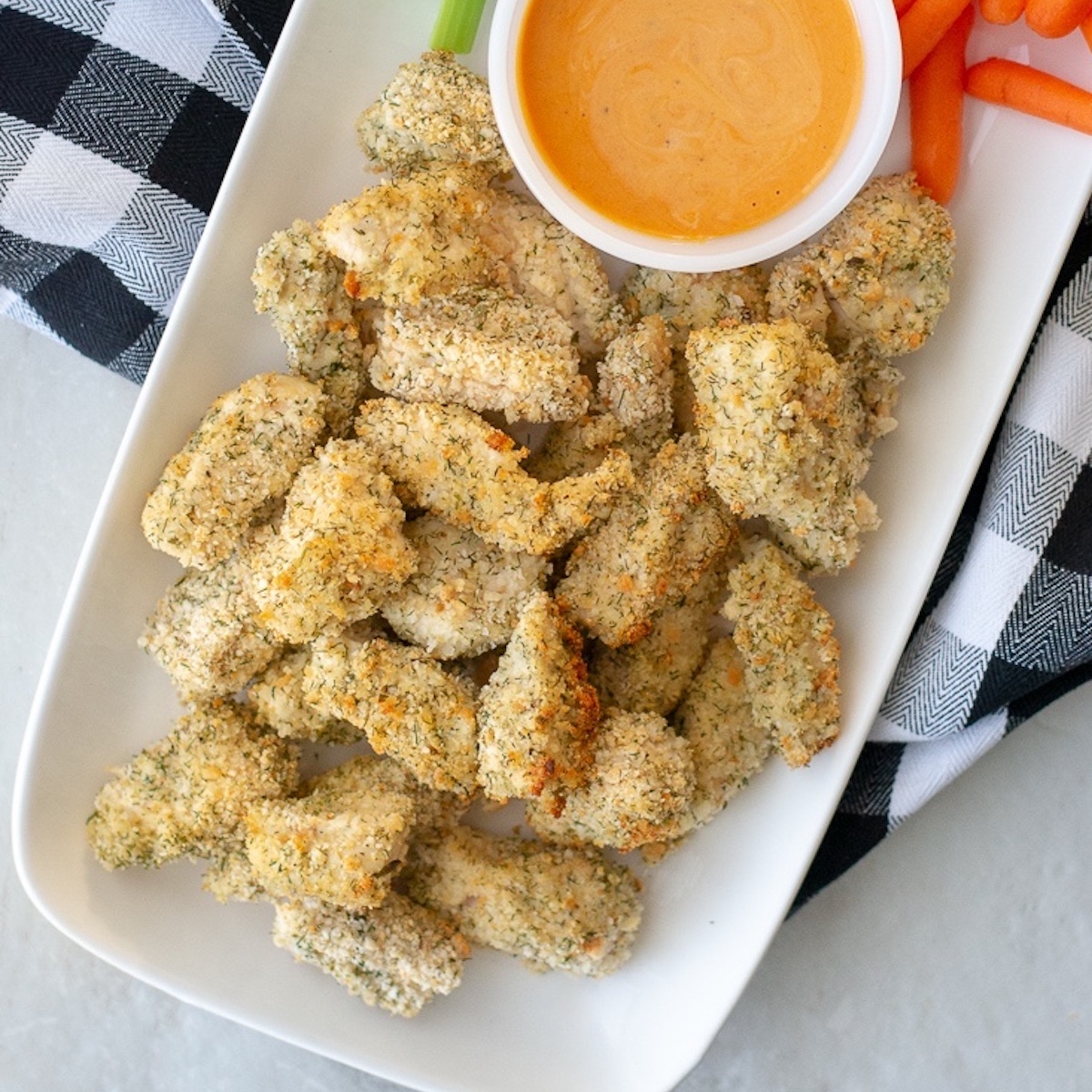 Gluten-Free Baked Ranch Chicken Nuggets - FIXED on FRESH