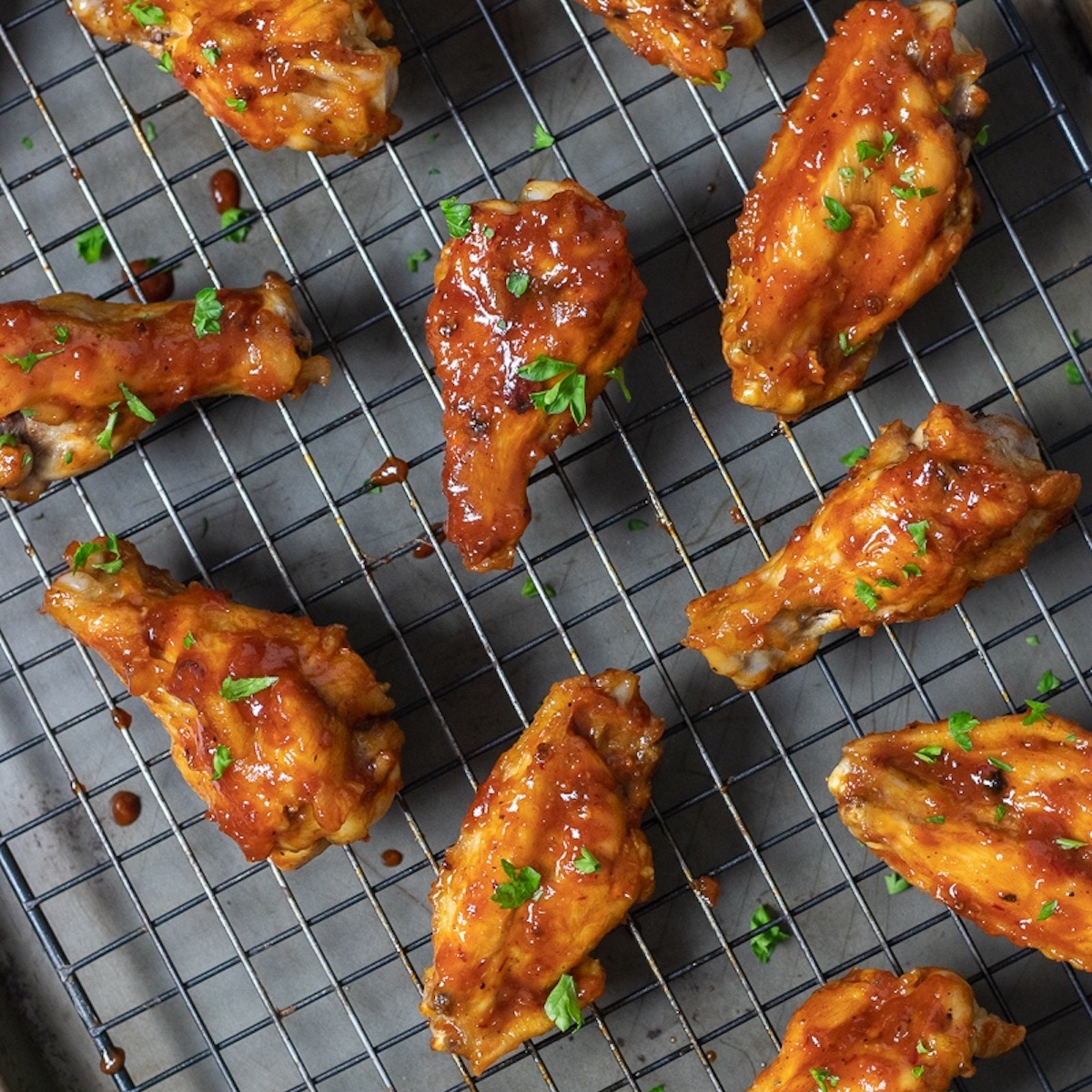 Honey Chipotle Baked Chicken Wings - FIXED on FRESH